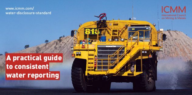 WATER: ICMM publishes new water reporting guide - Canadian Mining Journal