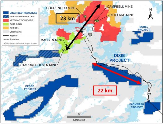 GOLD: Great Bear combines Dixie zones on latest drill results ...