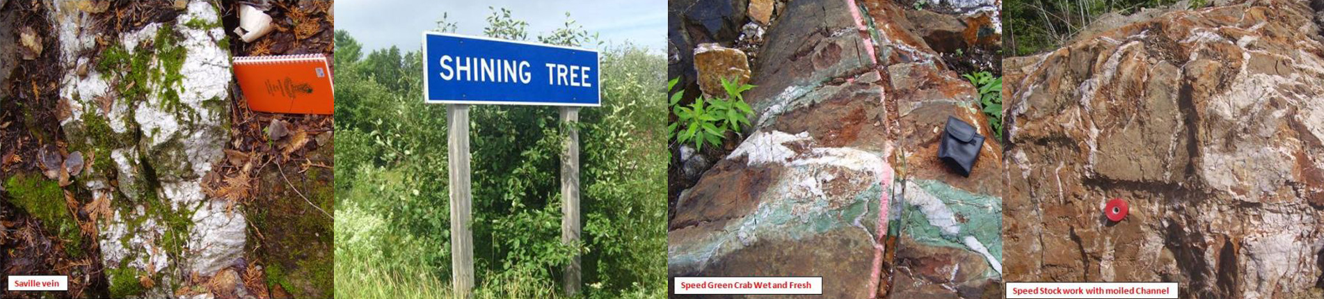 Shining Tree outcrop - Canadian Mining Journal