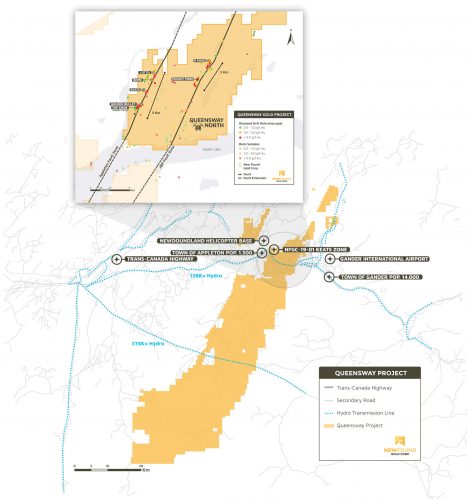 GOLD: New Found Gold starts 100,000-metre drill program at Queensway ...