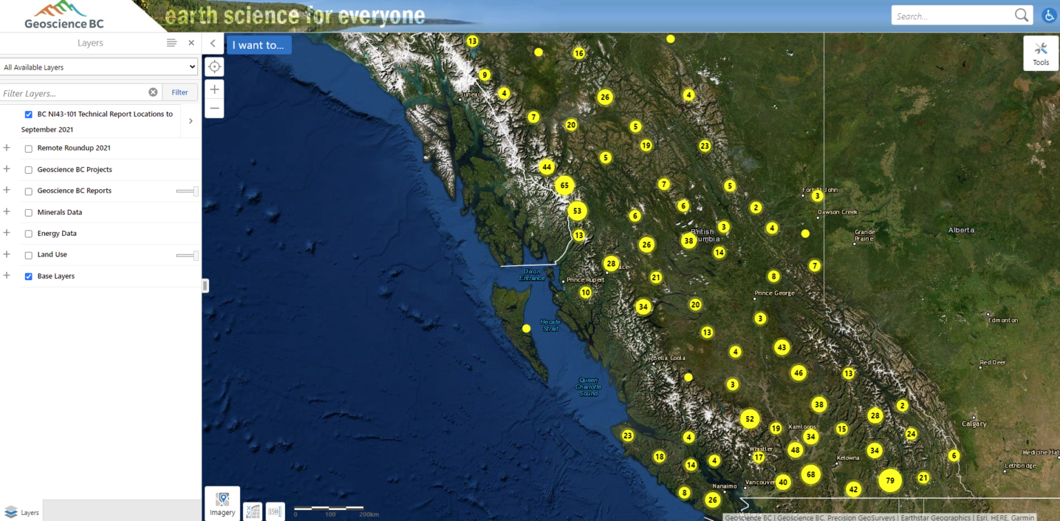 Geoscience BC expands mineral database searchable by location ...