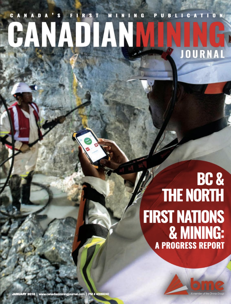 January 2018 - Canadian Mining Journal