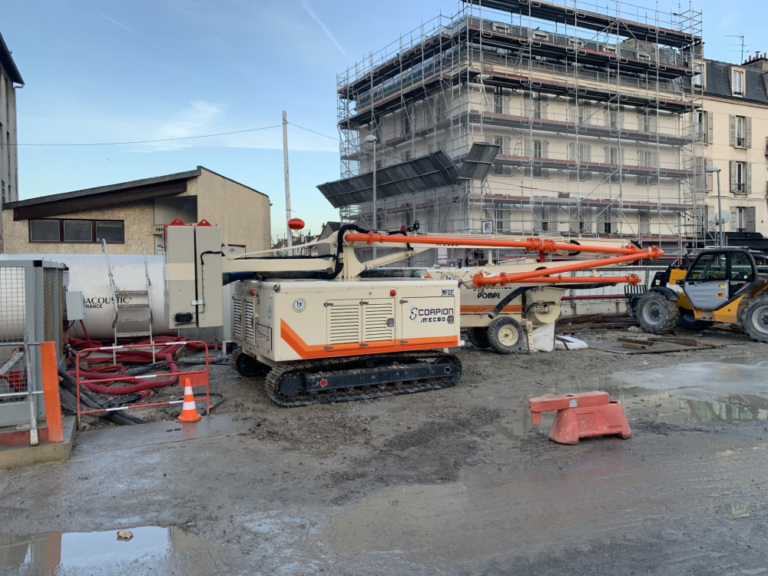 Mecbo America launches Scorpion concrete crawler boom with longer reach ...